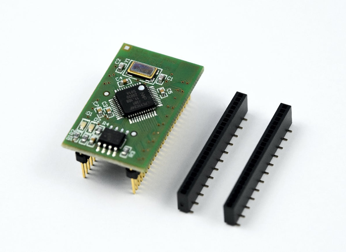 CANopenIA-M0 Module with sockets — SK Pang Electronics Ltd