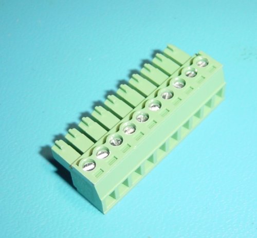 Female 10 pin 3.81mm Terminal Block, Screw Type — SK Pang Electronics Ltd