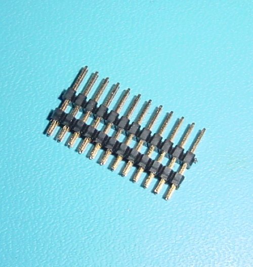 2x12 Pin male header, 2.54mm Daughter board connector — SK Pang ...